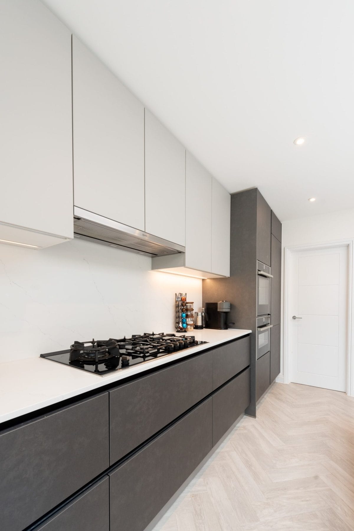 Monochrome Contemporary Kitchen | Ebstone Kitchens