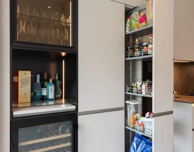 Sleek Nolte Kitchen with Sahara Soft Matt Finishes | Ebstone Kitchens