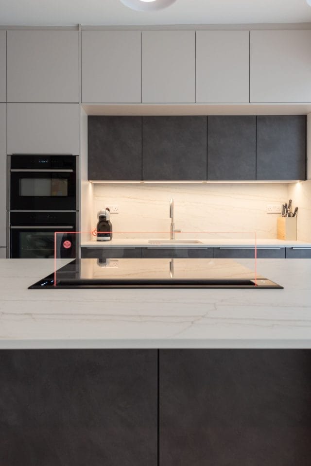 Stylish Nolte Kitchen with a Sleek Island Design | Ebstone Kitchens